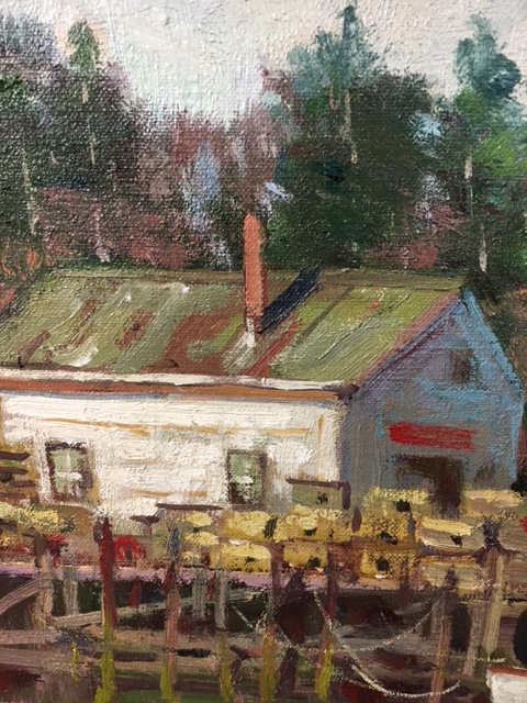 PAUL STRISIK (American, 1918-1998) “MORGANS COVE”